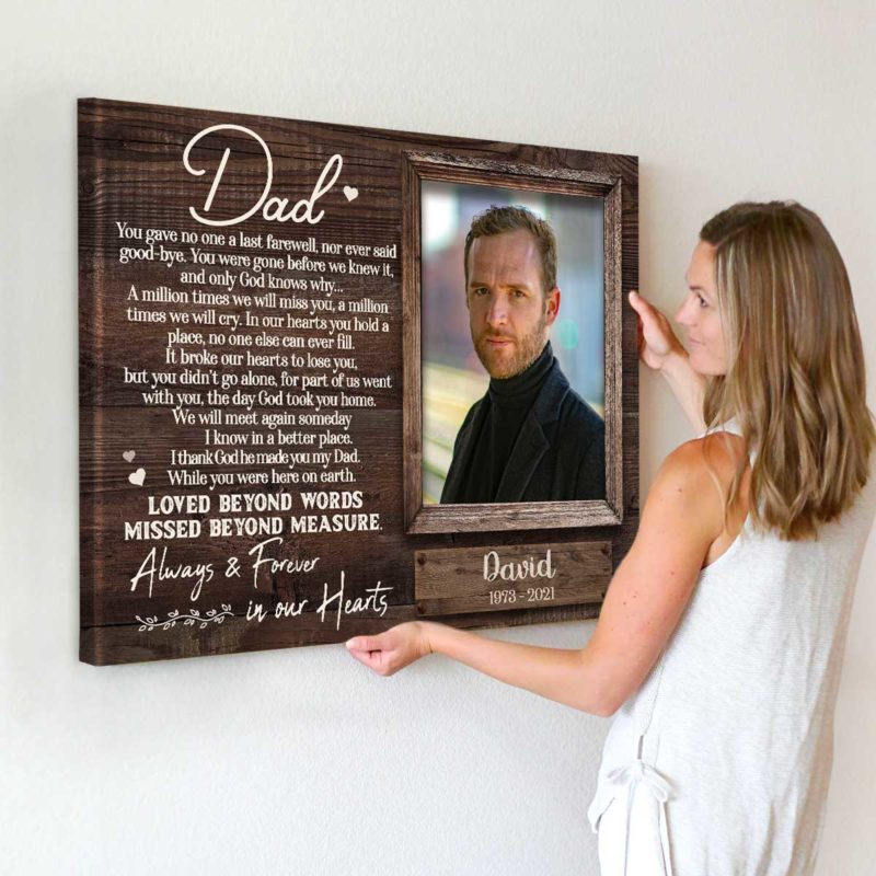 Loss Of Father Gift | Memorial Gifts For Loss Of Dad