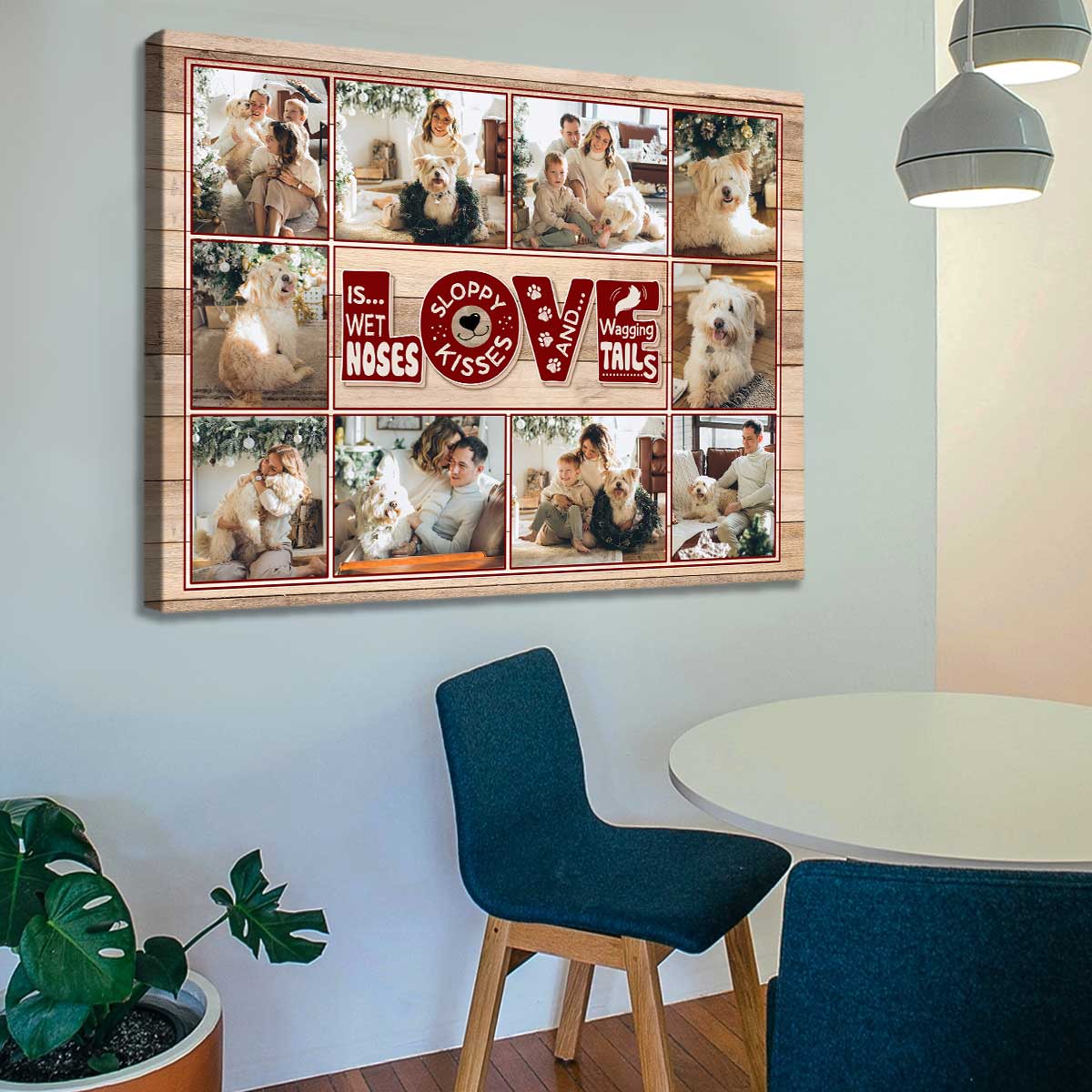 Custom Pet Canvas| Custom Pet Portrait Canvas| Benicee Shop