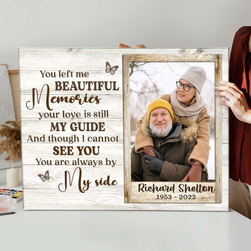 Memorial Canvas - Personalized Memorial Gifts - Benicee Shop