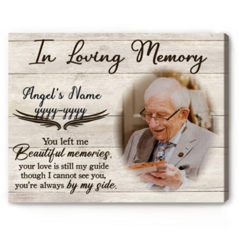 Memorial Canvas - Personalized Memorial Gifts - Benicee Shop