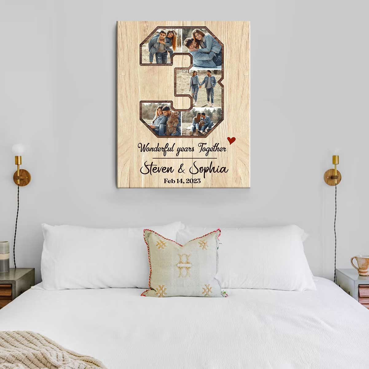 Personalized Poster For Couples Personalized Wall Art- Couple Gift 3 ...