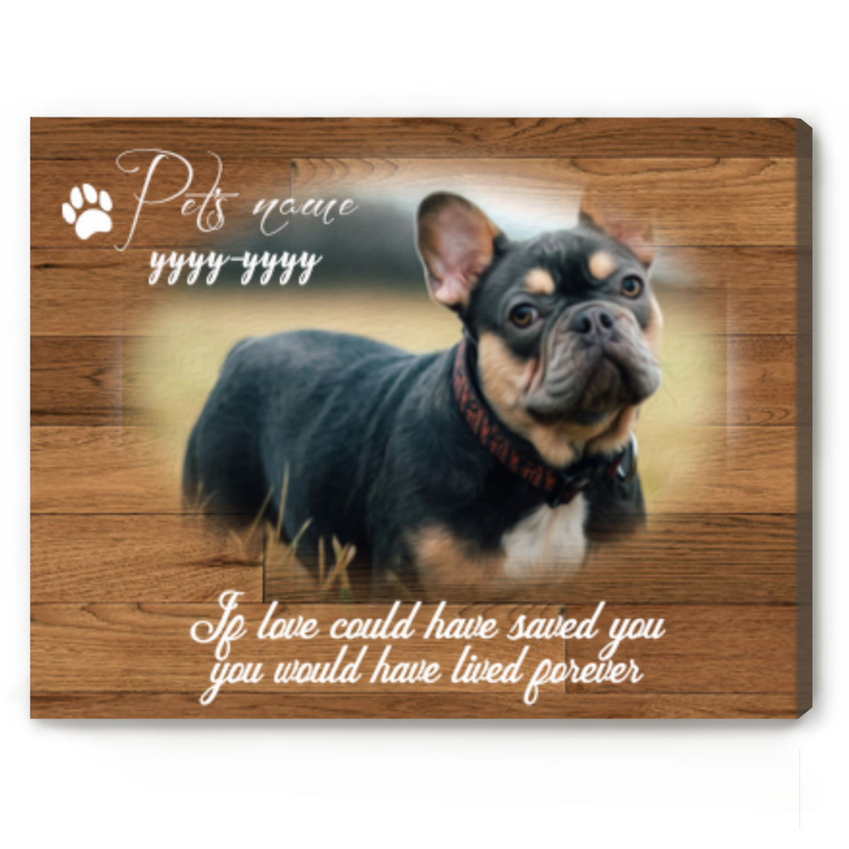 Dog Loss Gifts, Dog Passed Away Photo Gift, Memorial Gift For Dog ...