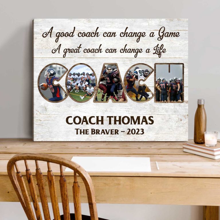 Personalized Coach Gift, Thank You Gifts For Coaches, Coach Picture ...