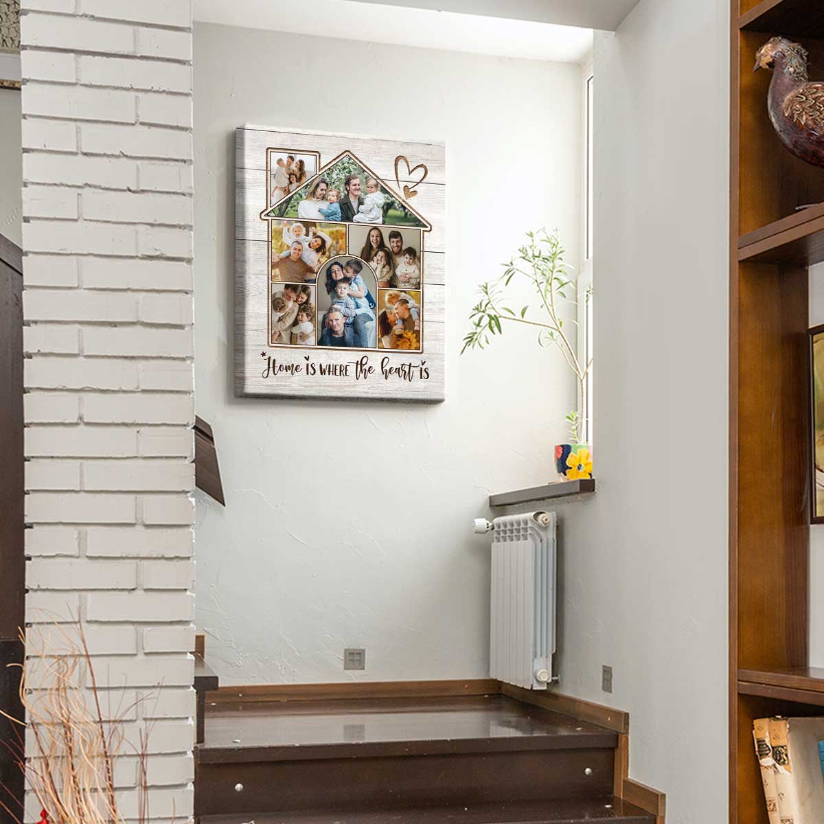 House Family Collage Gift, Custom Family Gifts, Best Gift For Parents ...