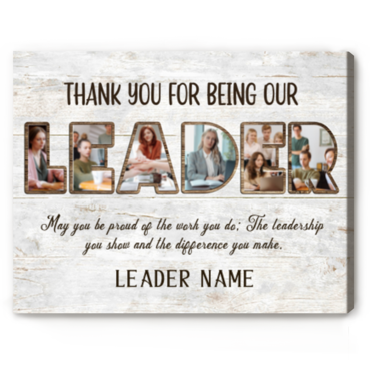 Personalized Gifts For Leadership, Going Away Gift For Leader, Leader ...
