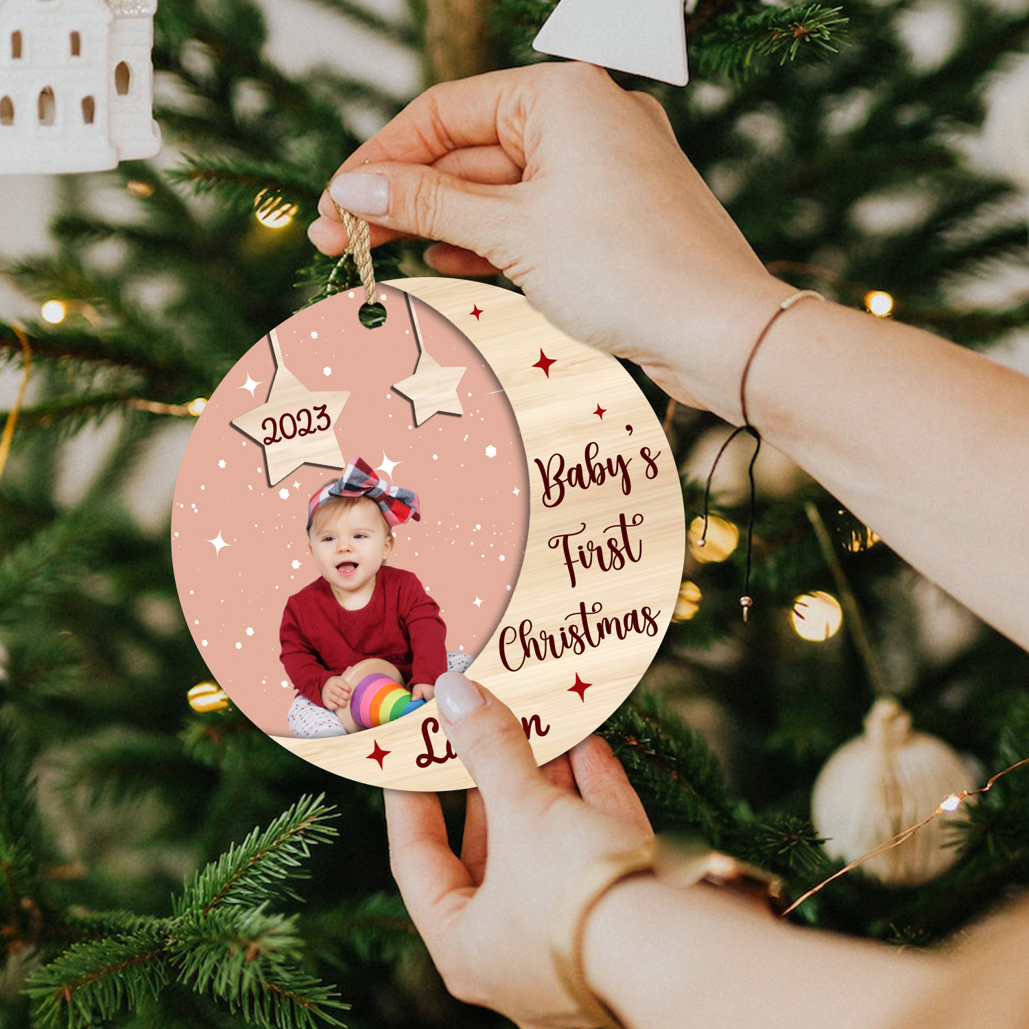 Baby First Christmas Photos