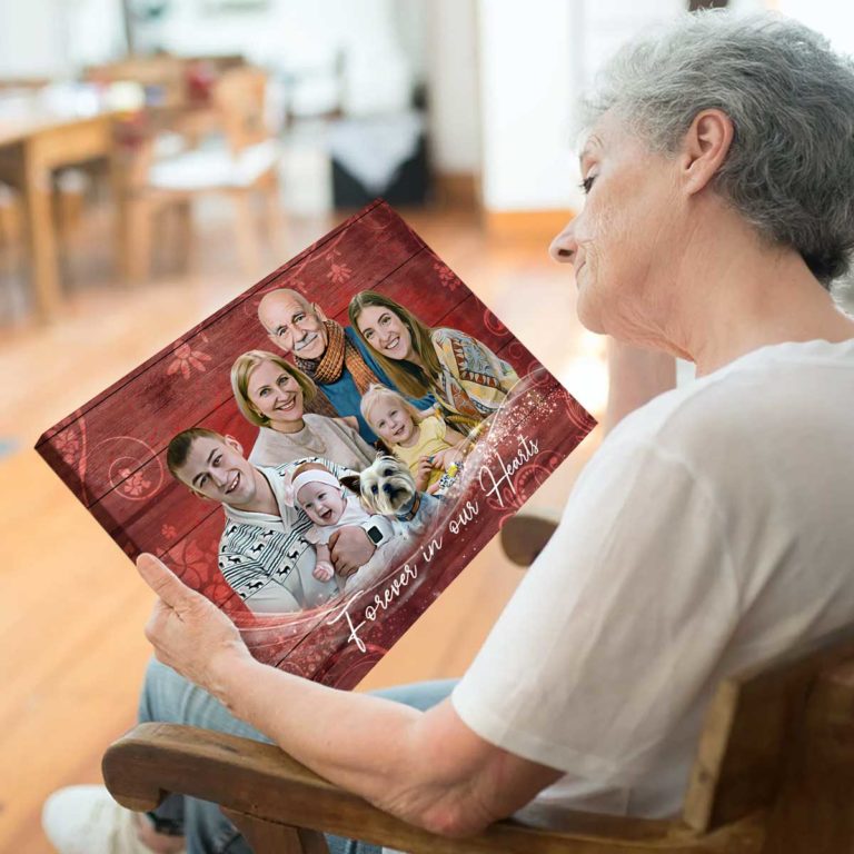 Portrait With Deceased Loved Ones, Family Portrait Painting From Photos ...