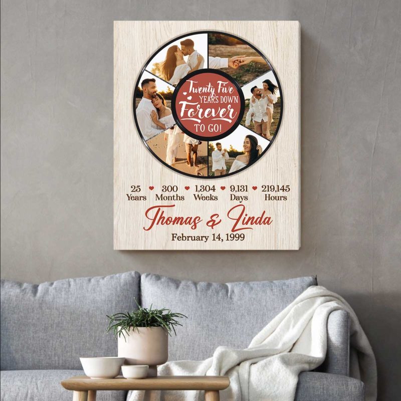 25 Year Anniversary Gift - Best Personalized Gifts For Everyone