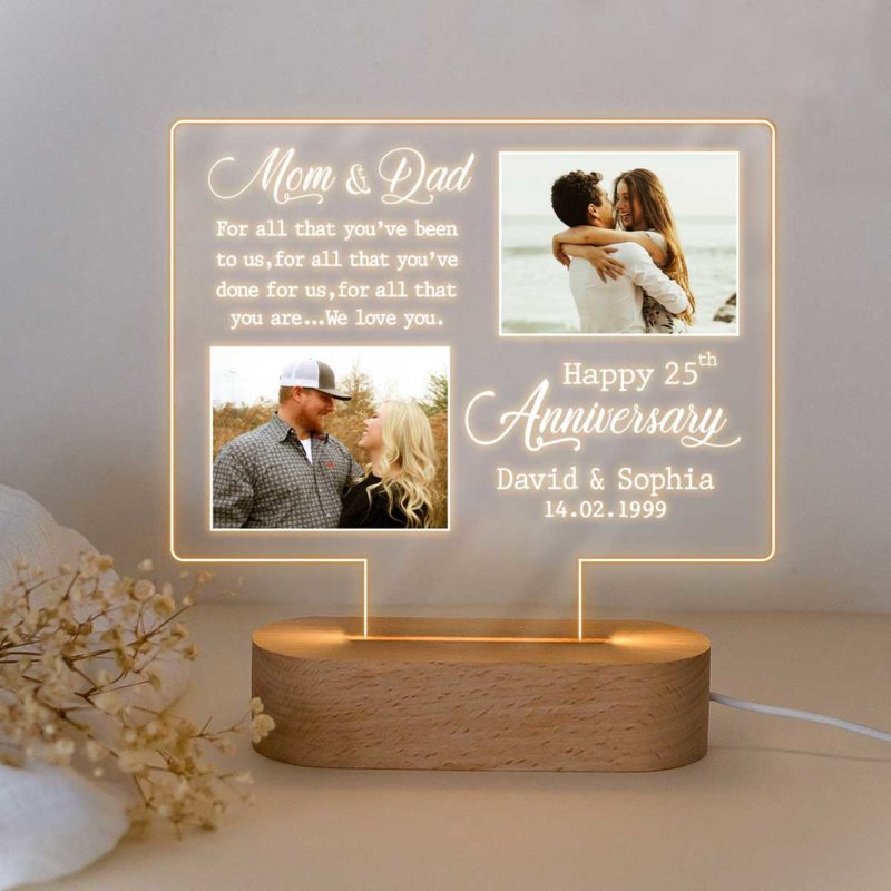 25 Year Anniversary Gift - Best Personalized Gifts For Everyone