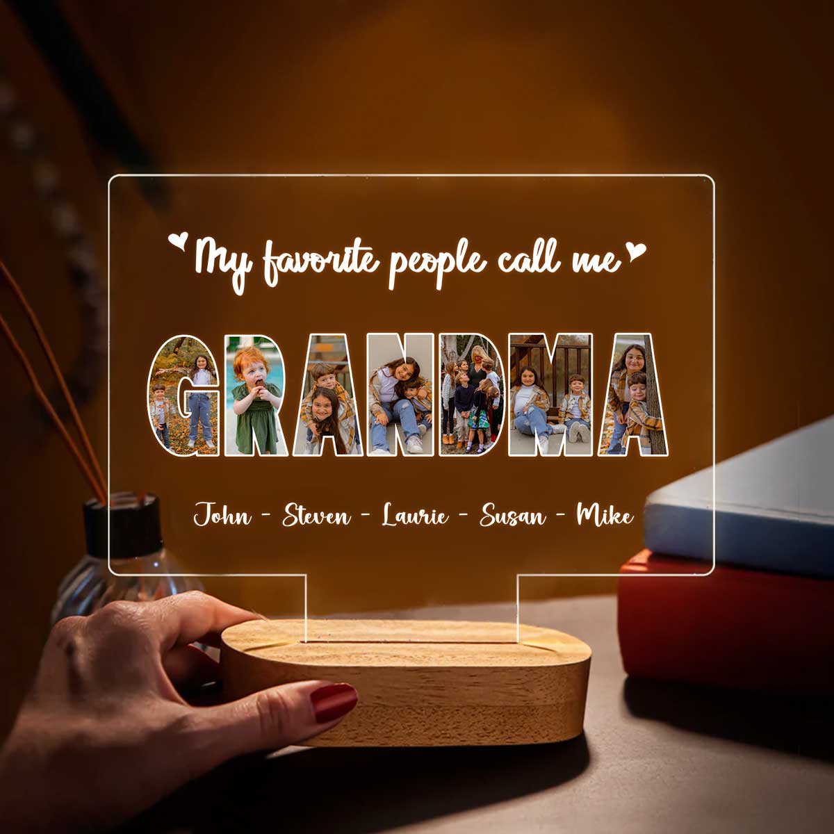 Personalized Acrylic Night Light - Best Personalized Gifts For Everyone