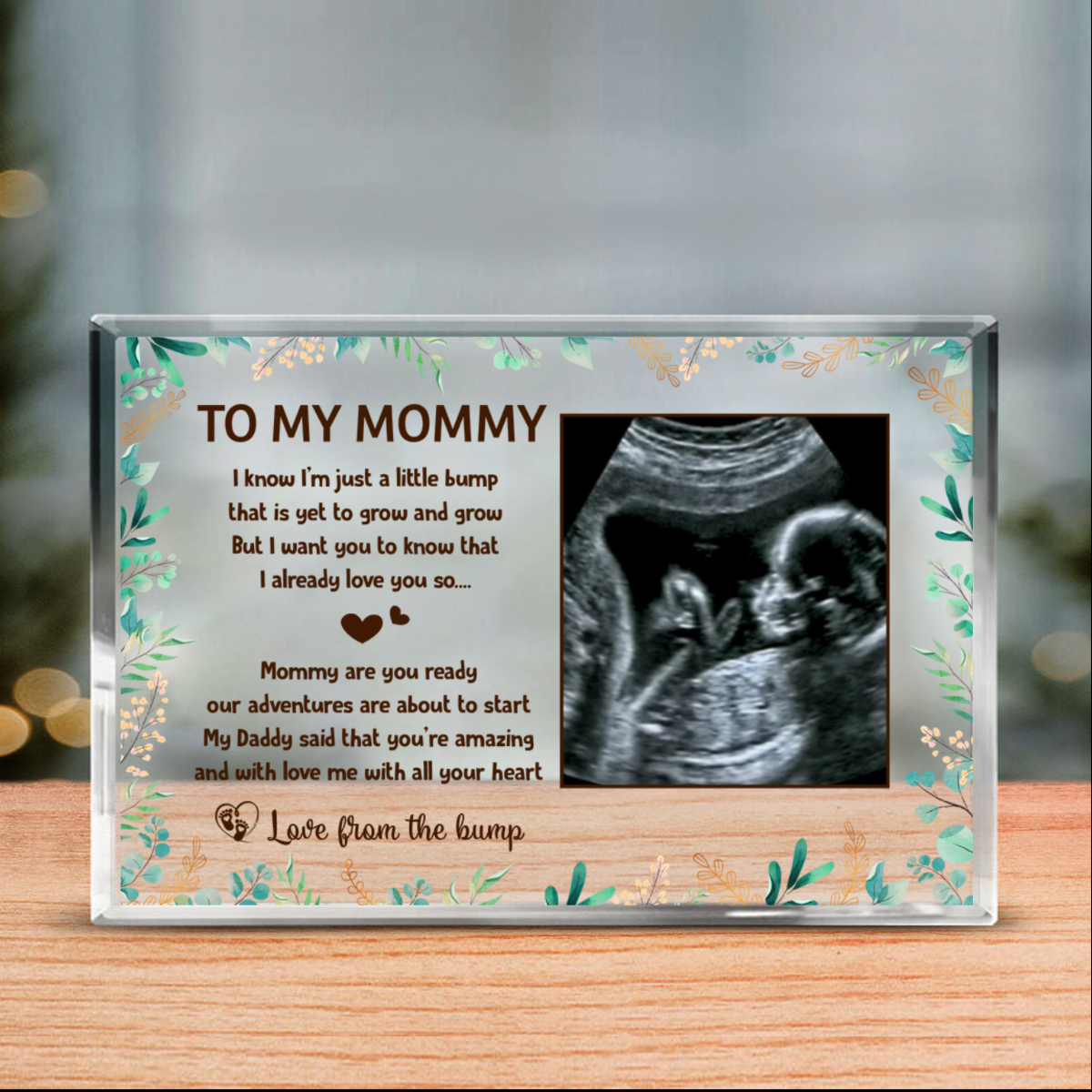 Christmas Gifts For Expecting Mothers, To My Mommy Custom Ultrasound ...