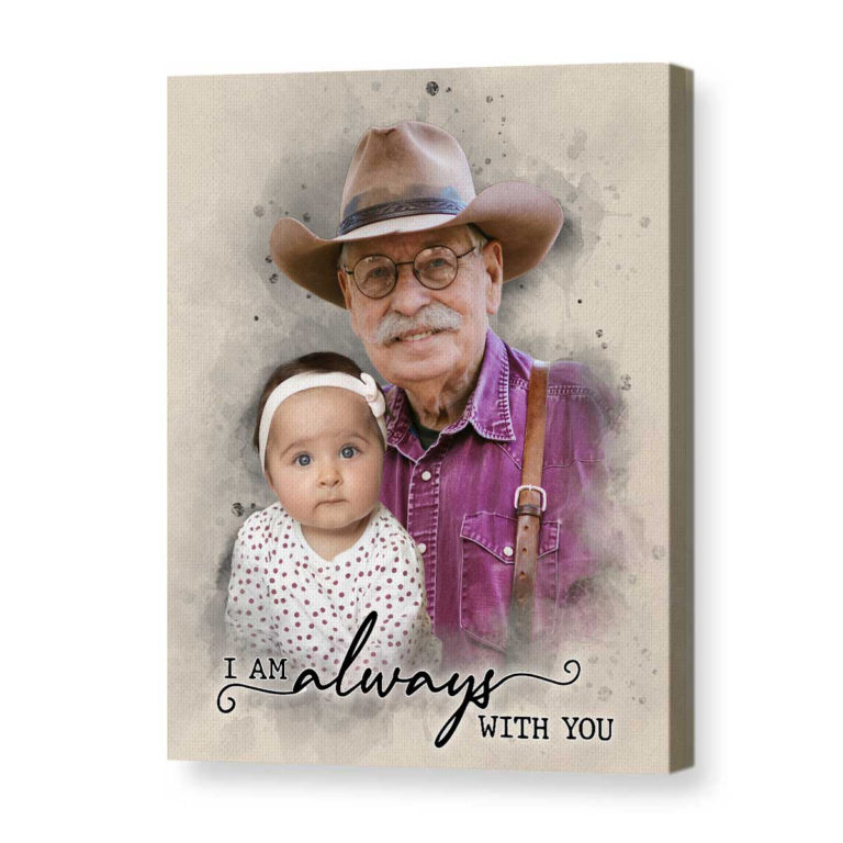 Memorial Canvas - Personalized Memorial Gifts - Benicee Shop