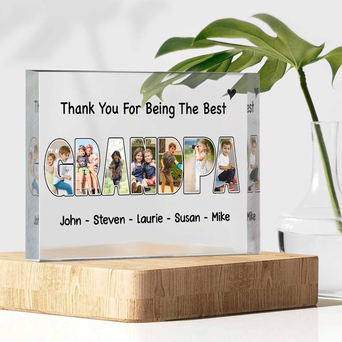 Dad Acrylic Plaque - Best Personalized Gifts For Everyone