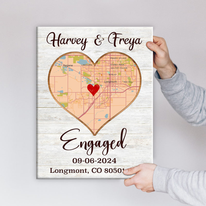 Map Print - Best Personalized Gifts For Everyone