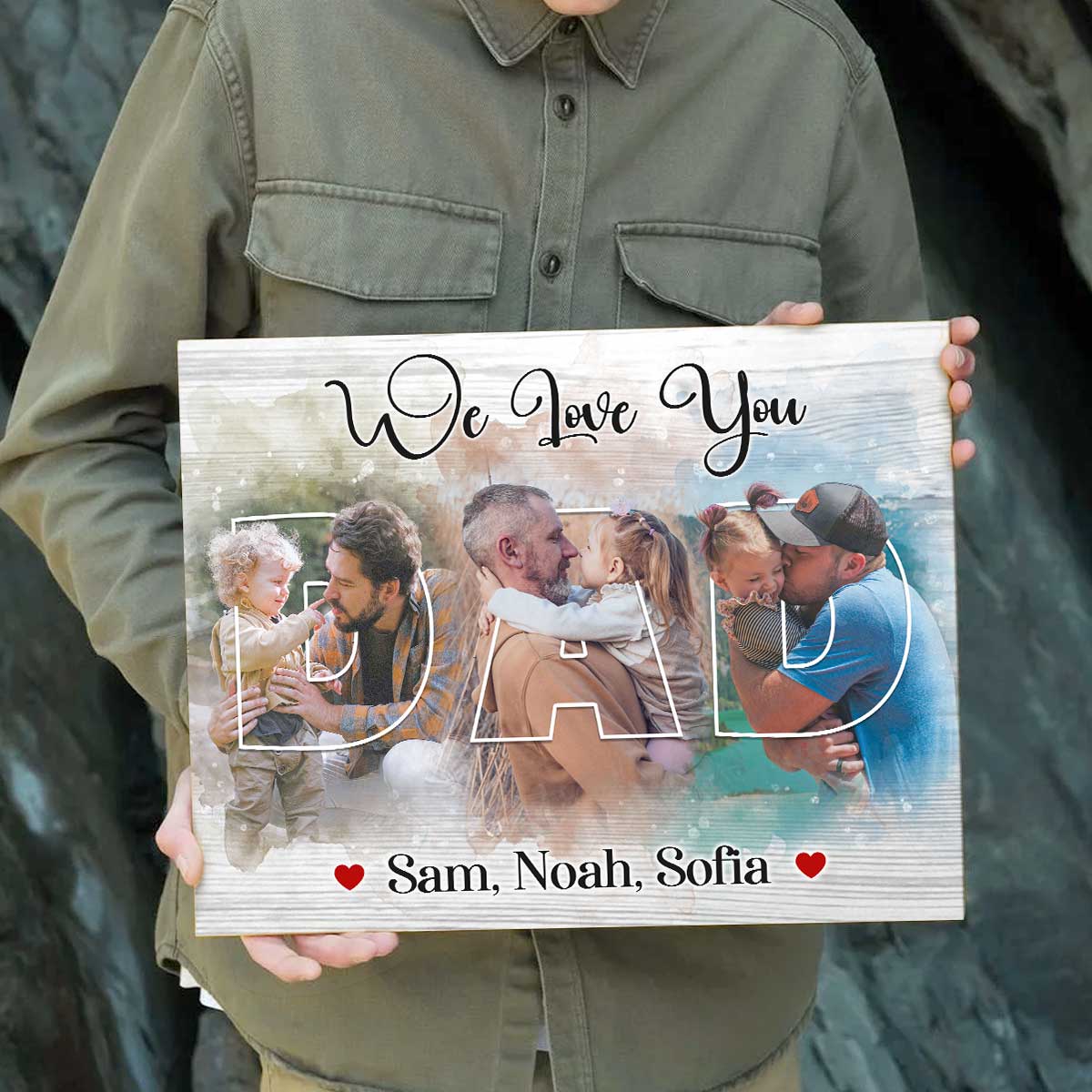 Father's Day Canvas | Gift For Dad Ideas 2023| Benicee Shop