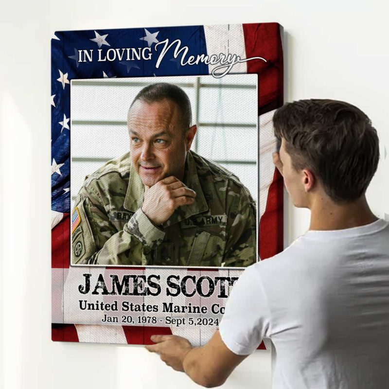 Memorial Canvas - Personalized Memorial Gifts - Benicee Shop