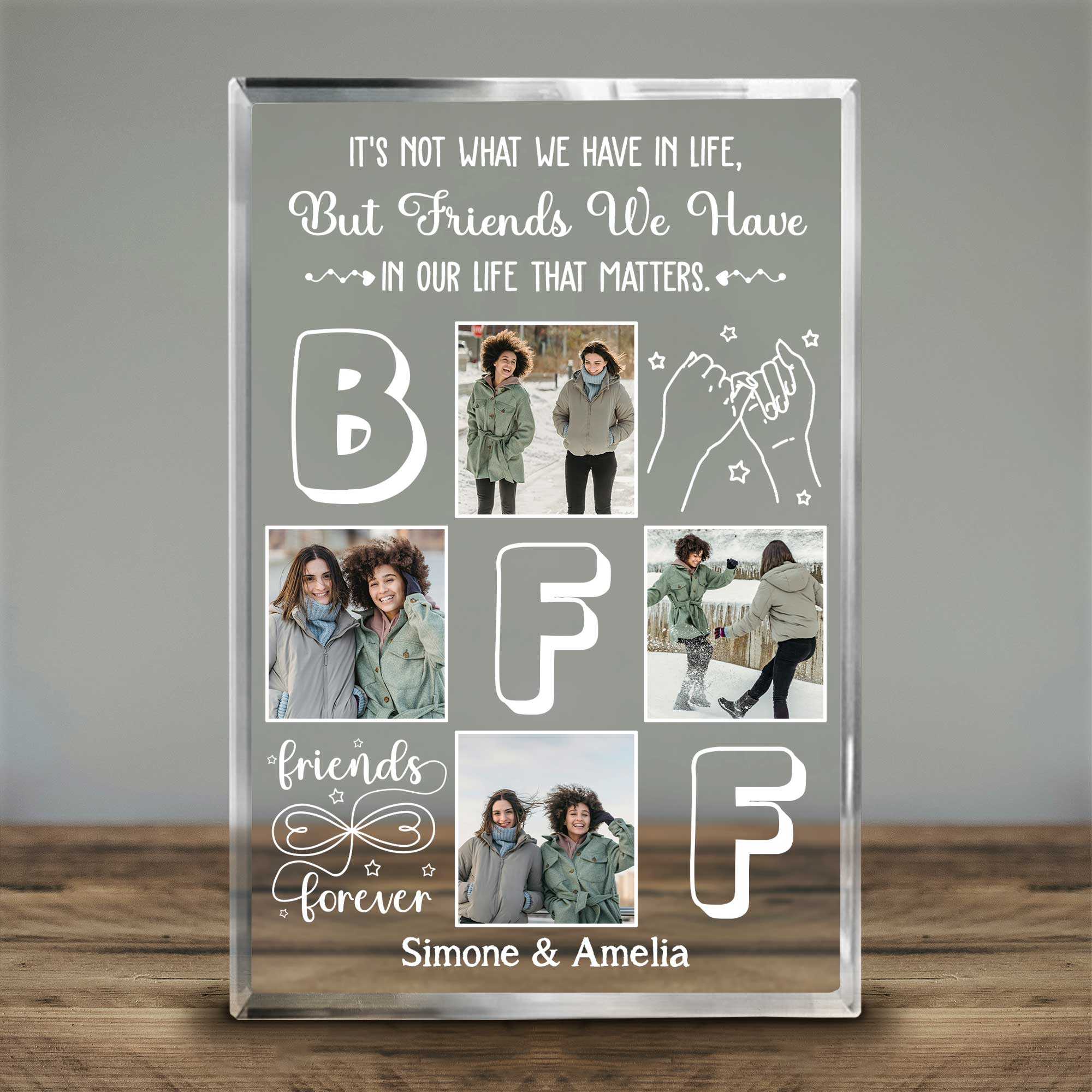 Personalized Acrylic Plaque - Best Personalized Gifts For Everyone