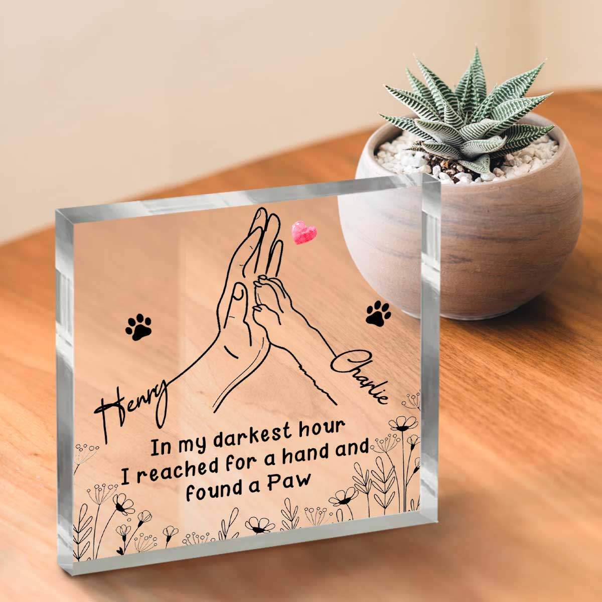 Personalized Acrylic Plaque - Best Personalized Gifts For Everyone