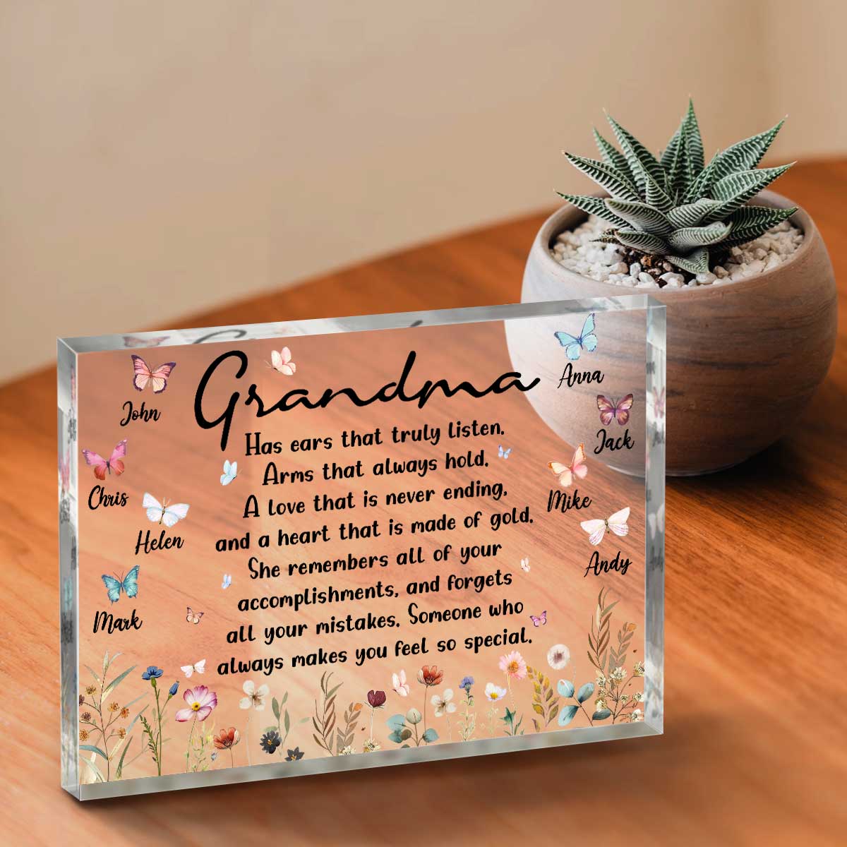 Personalized Acrylic Plaque - Best Personalized Gifts For Everyone