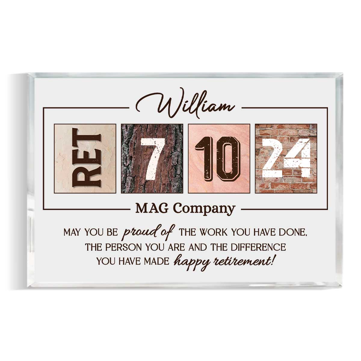 Personalized Retirement Gifts