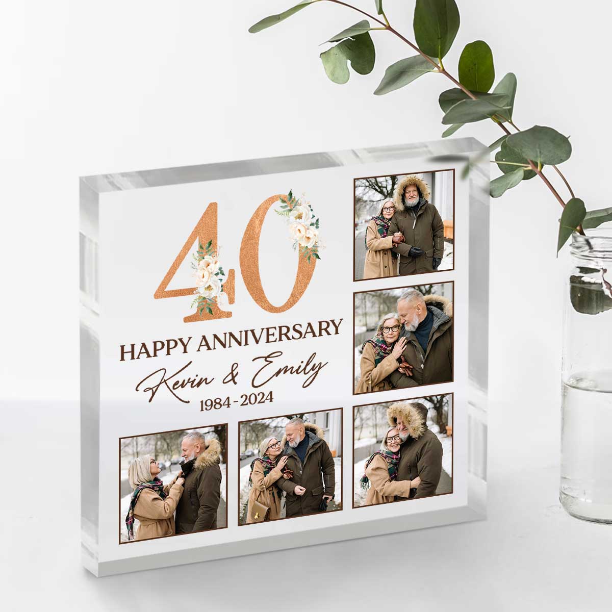 40 Year Anniversary Gift - Best Personalized Gifts For Everyone