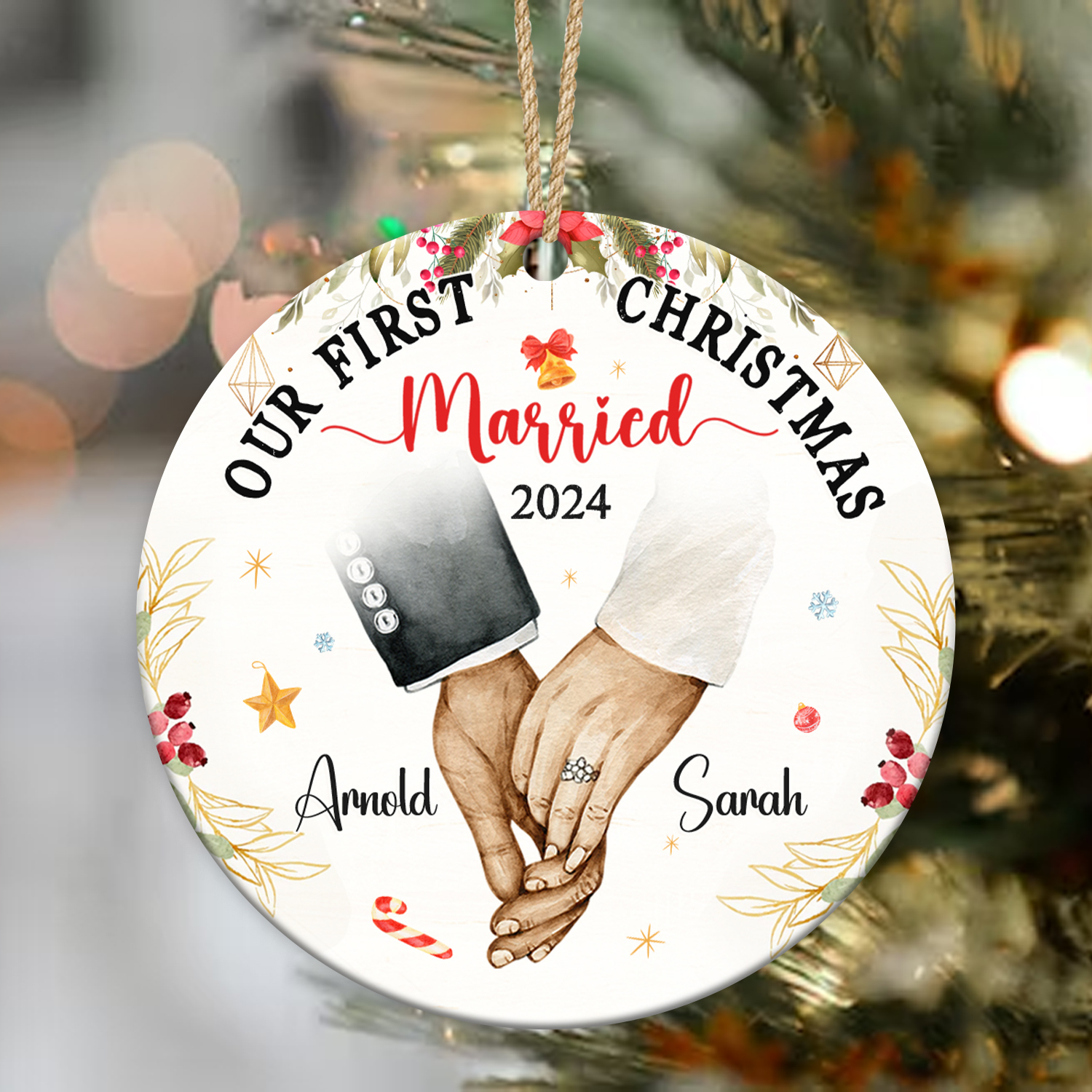 First christmas wedding ornament 60 photos - Astyledwedding.com