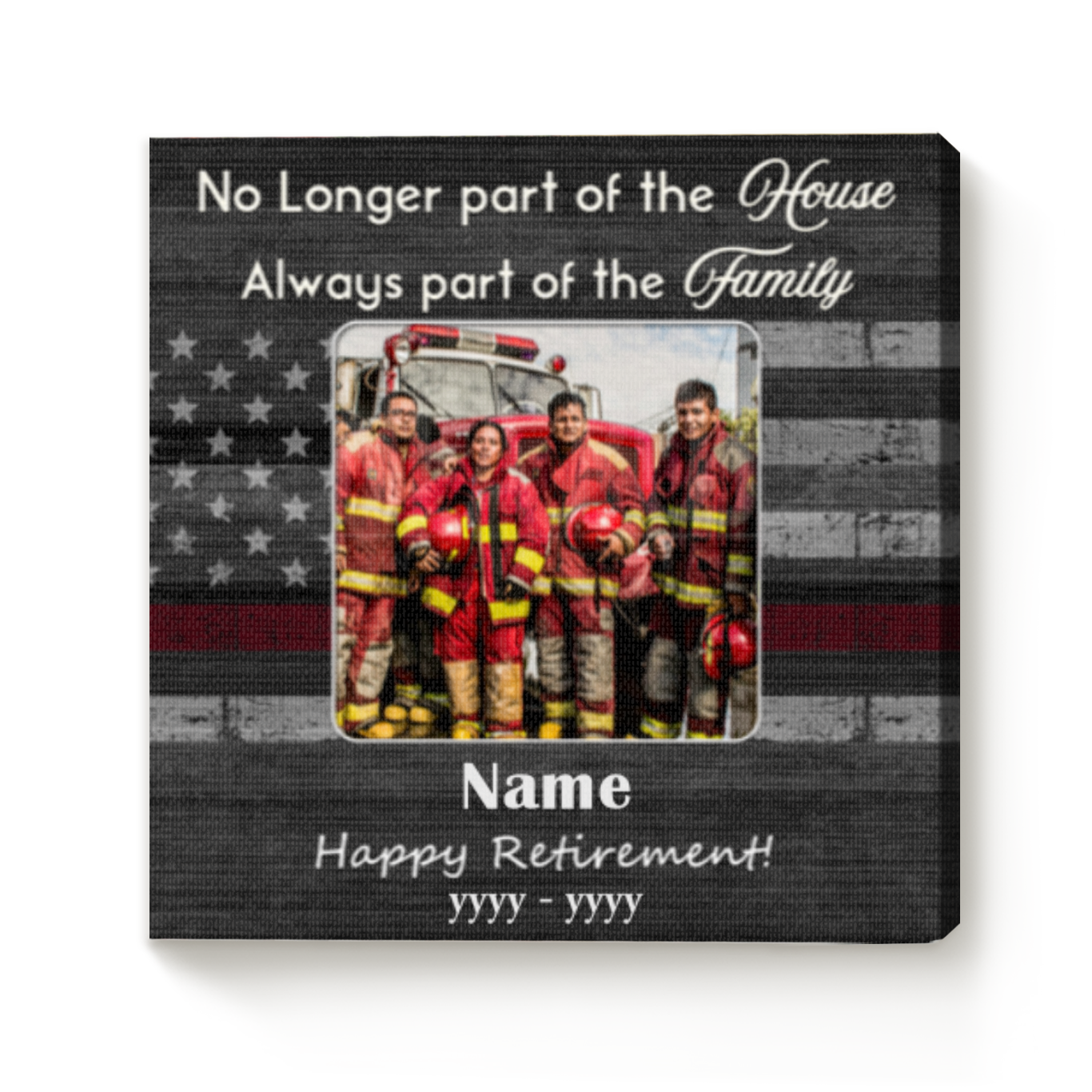 Firefighter Retirement Gift For Him, Fireman Retirement Gift ...