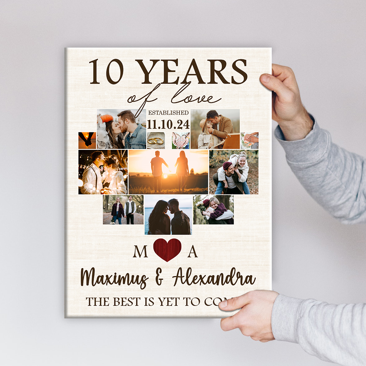 10th Anniversary Gifts - Best Personalized Gifts For Everyone