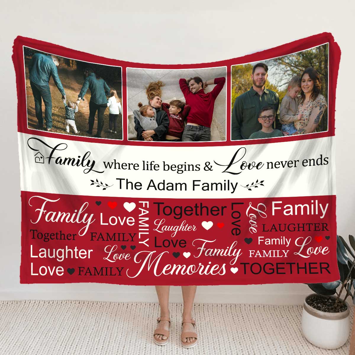 Personalized Family Signs | Gift For Family | Benicee Shop