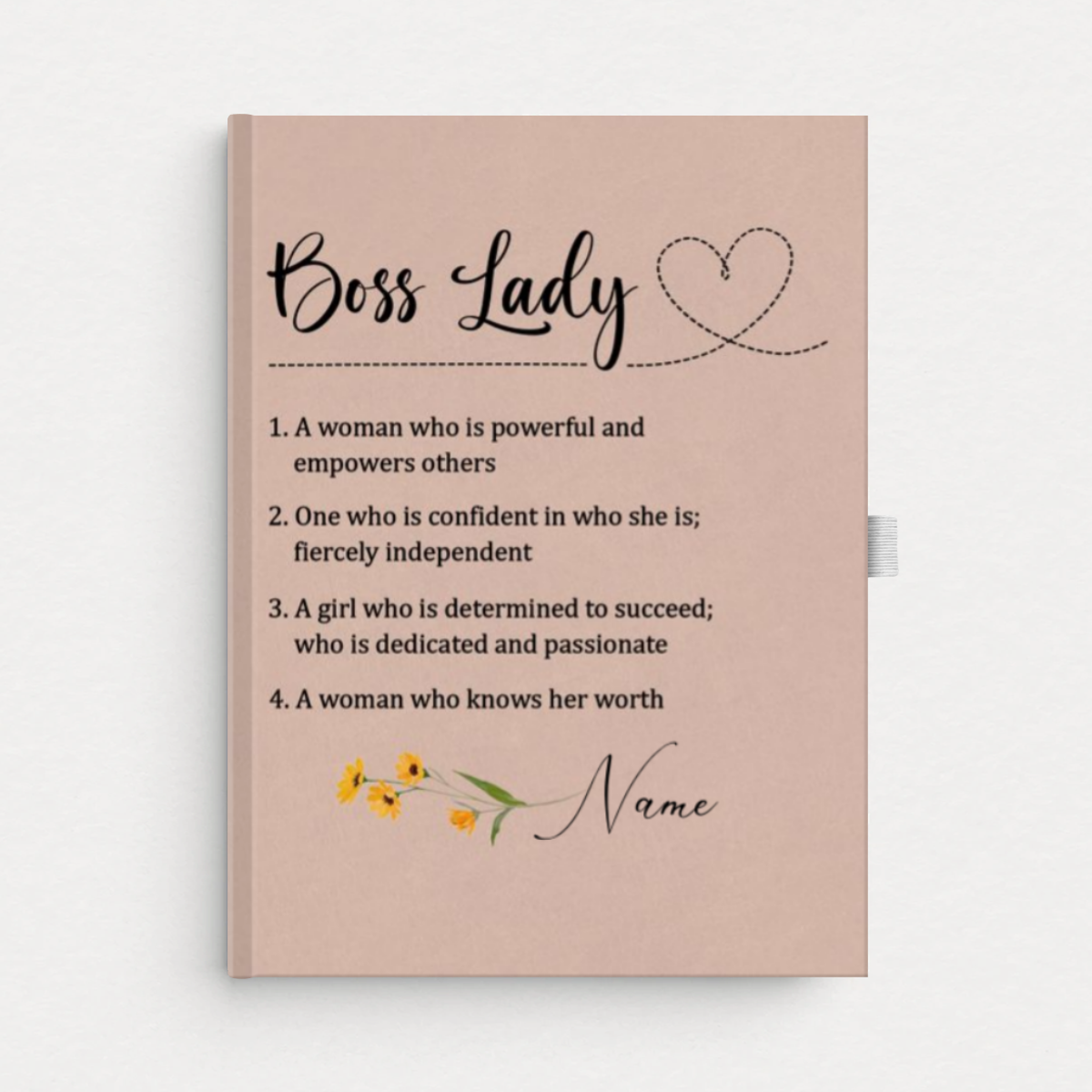 Personalized Boss Lady Notebook, Boss Lady Definition Journal, New ...