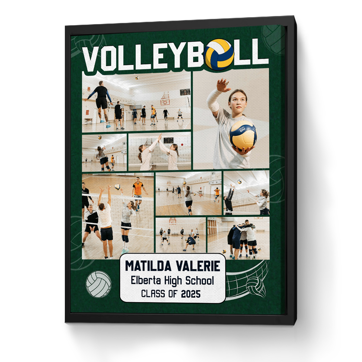 Volleyball Poster Sign Ideas