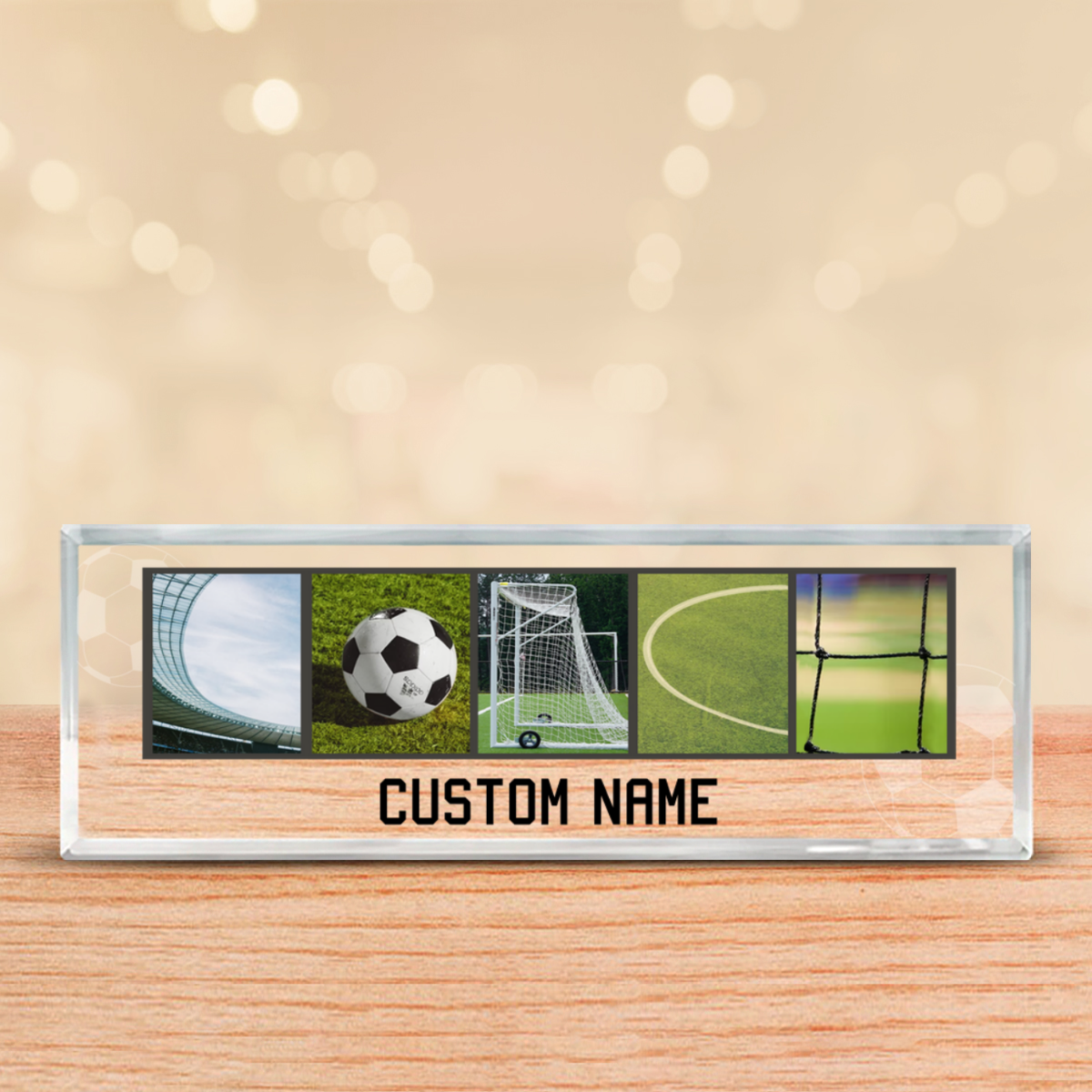 Personalized Soccer Coach Desk Plate, Soccer Acrylic Plaques For ...