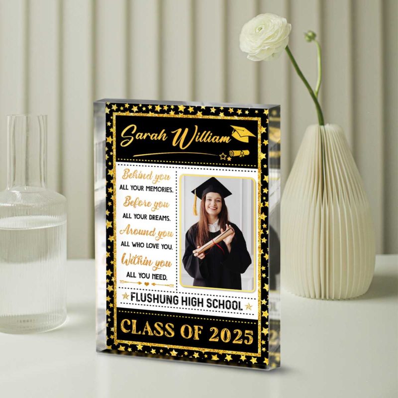 Personalized Grad Gifts, Graduation Plaque With Photo, Gifts For ...