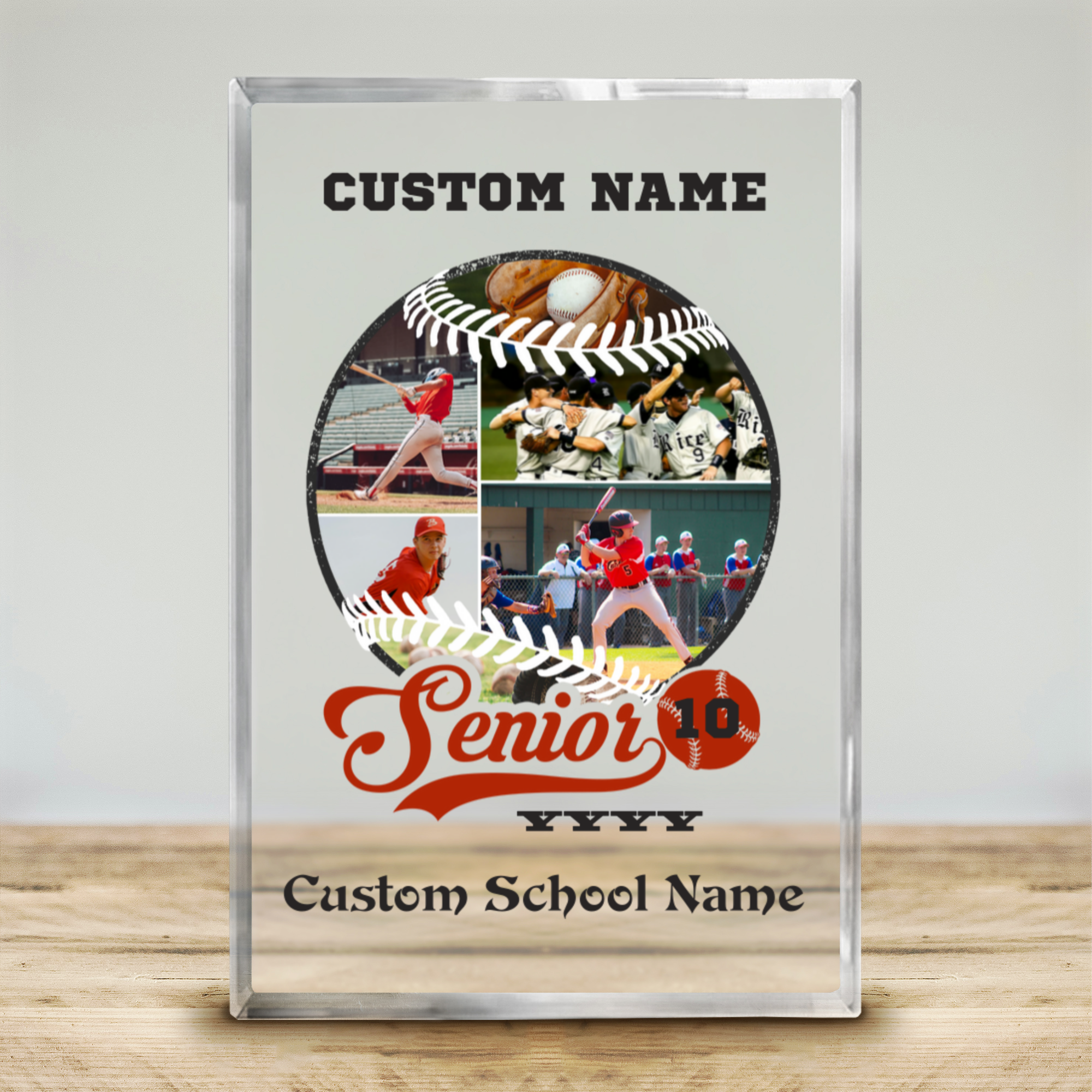Baseball Picture Acrylic Block, Baseball Senior Night Plaques ...