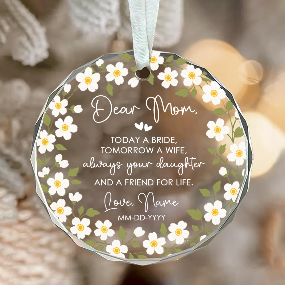 Mother Of The Bride Ornament, Wedding Gifts For Mother Of The Bride ...