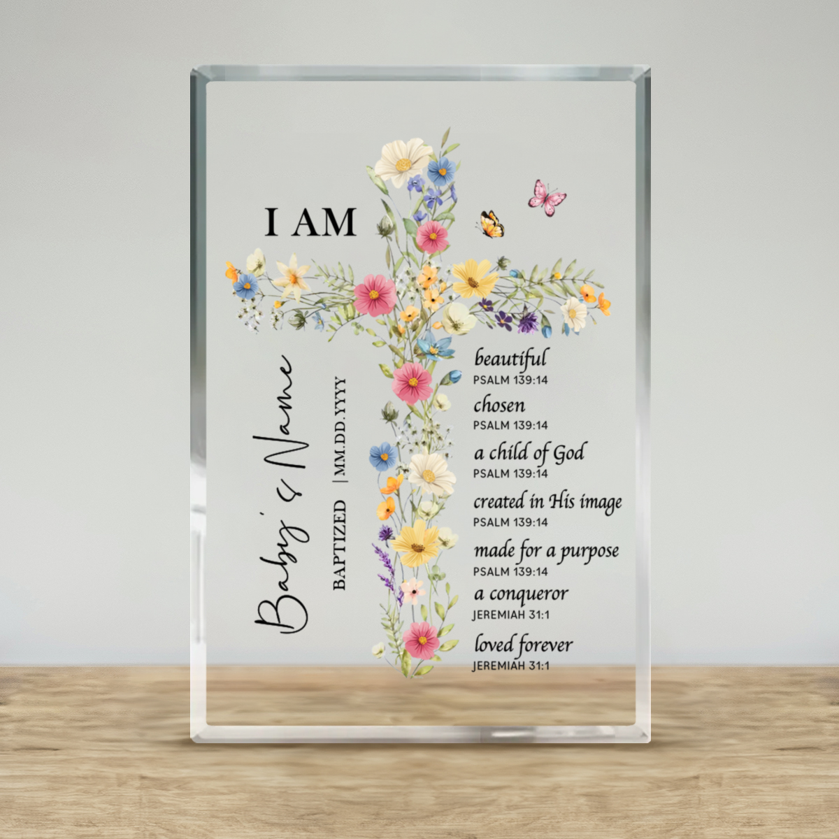 Personalized Baptism Gift For Girls, Baptism Christening Gifts ...